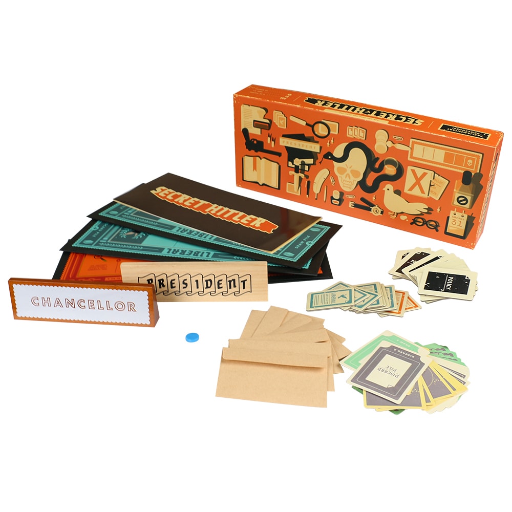 Secret Hitler / Hvem forteller sannheten - strategisk brettspill med ...